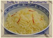 Riz au safran ; un arôme exceptionnel (Recette indienne)