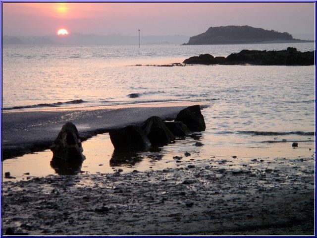 Ile Callot ; nature omniprésente dans la Baie de Morlaix (Bretagne)