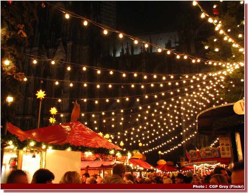 Marchés de Noël en Allemagne: féerie au Christkindlmarkt de Cologne