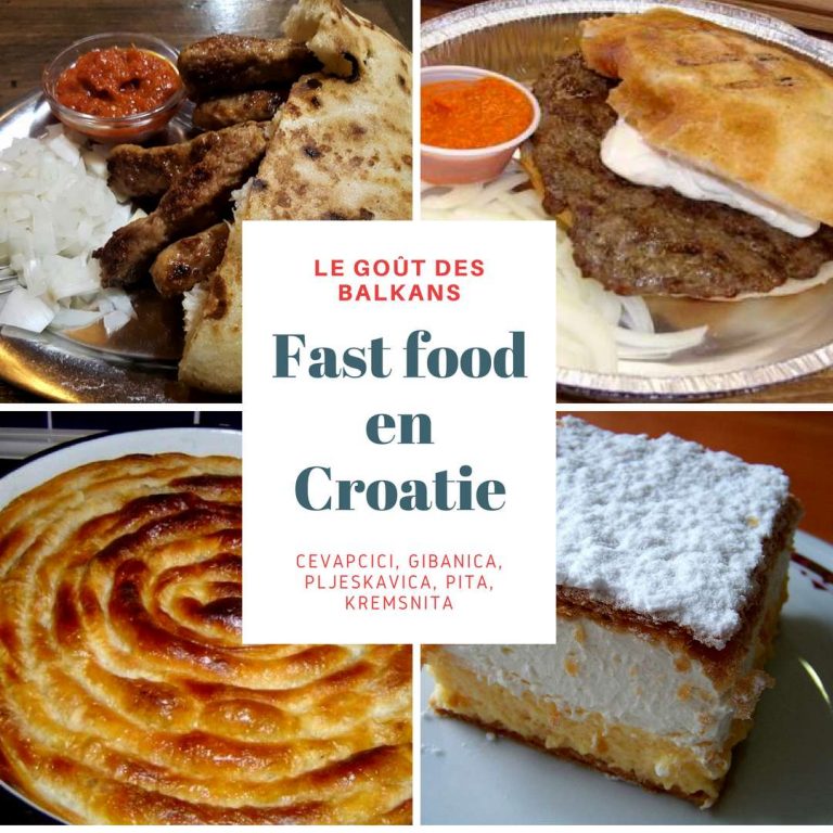 Fast food en Croatie : le snack, passage obligé pour savourer les Balkans