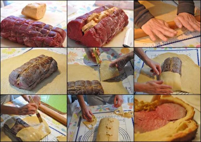 Filet de boeuf rossini en brioche ; une reviste très appréciée au ...