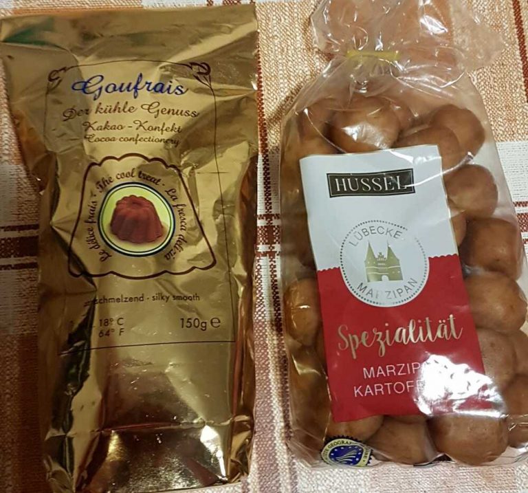 Le Marzipan, la pâte d'amande allemande originaire de Lübeck